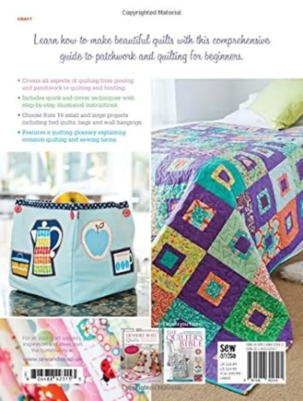 5 Best Beginner Patchwork Books | School of Stitched Textiles