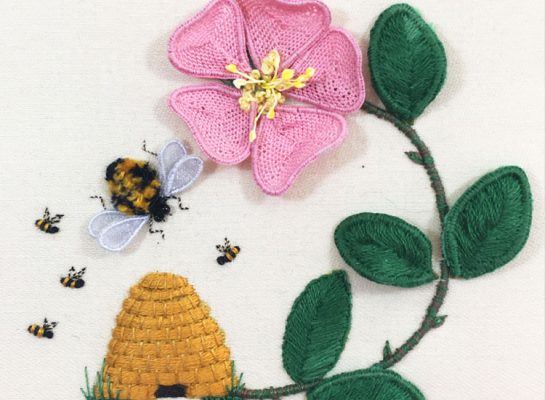 Online Stumpwork Course | School of Stitched Textiles