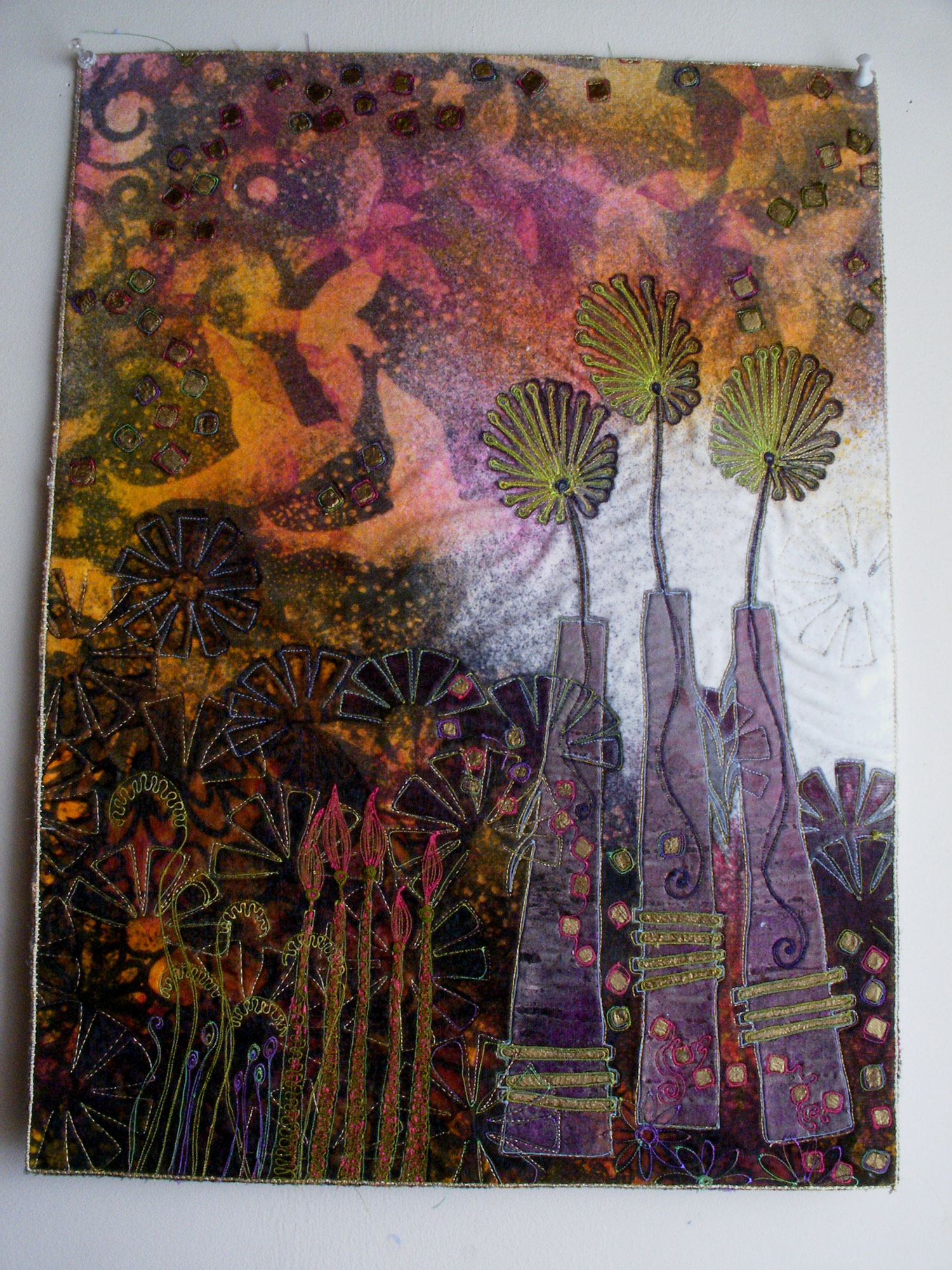 Angie Hughes: Poetry in Stitch Motion | School of Stitched Textiles