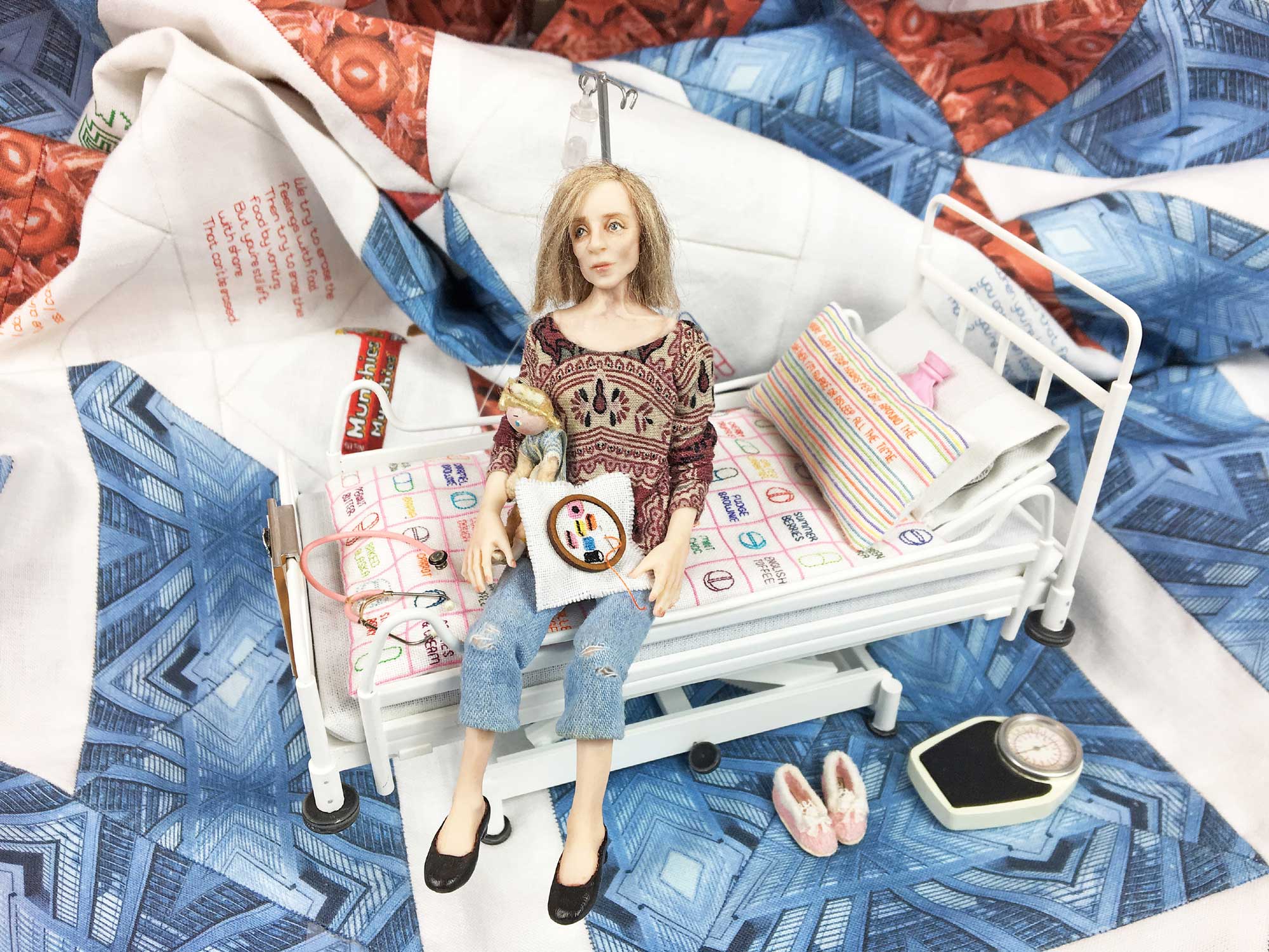 Caren Garfen: Putting the Text into Textiles | SST