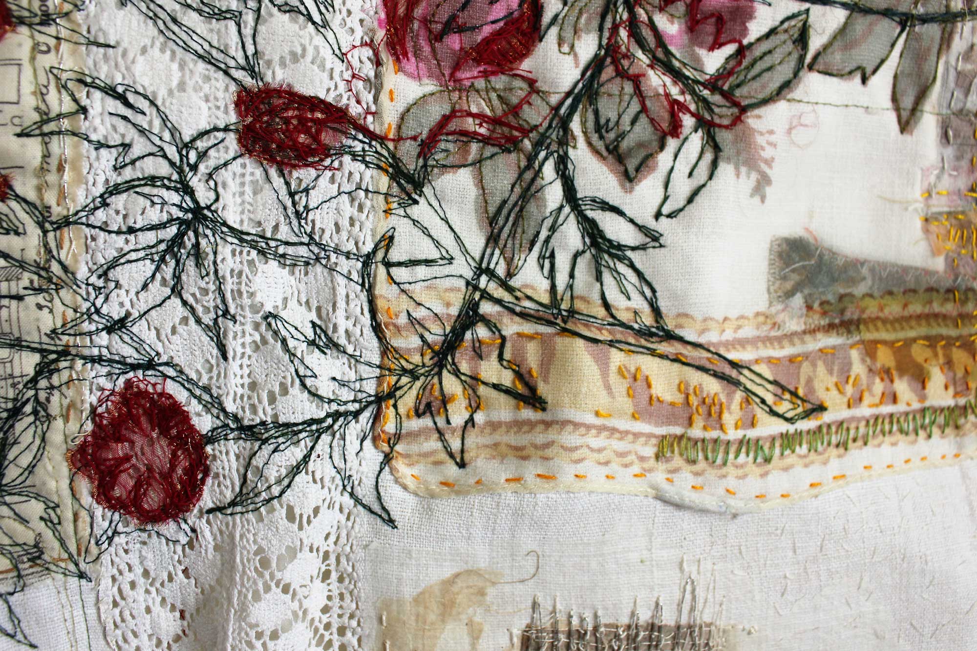 Cas Holmes: A Stitch in Time | School of Stitched Textiles