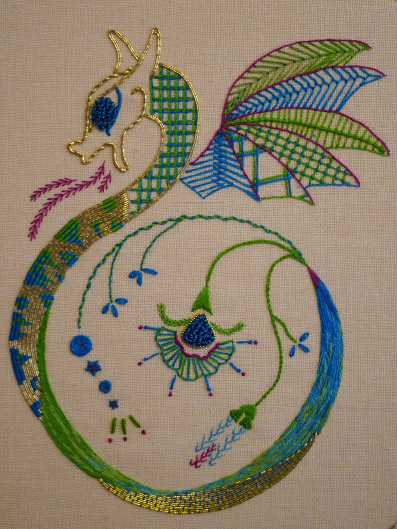 Sara Dennis: A True Hand Embroidery Expert | School of Stitched Textiles