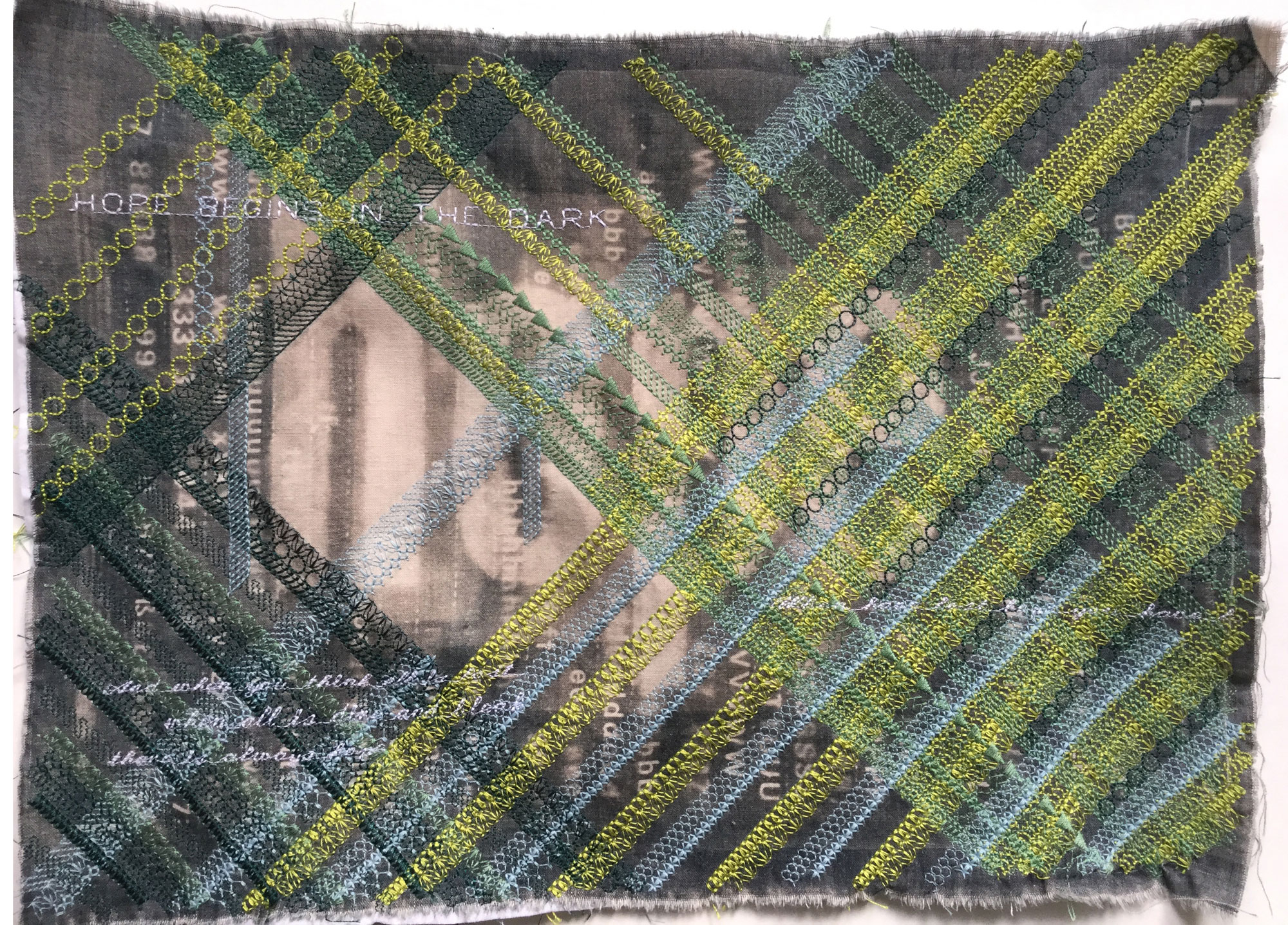 Graduate Story: Rhiannon Robinson - Machine Embroidery | SST