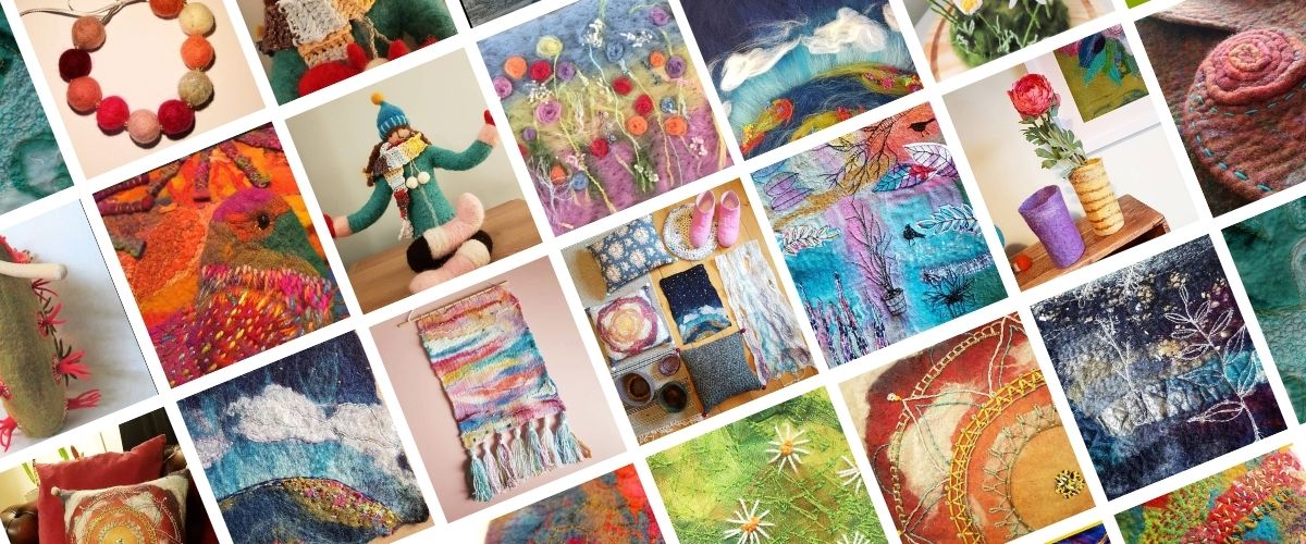 Felting Art | Felt Course | School of Stitched Textiles