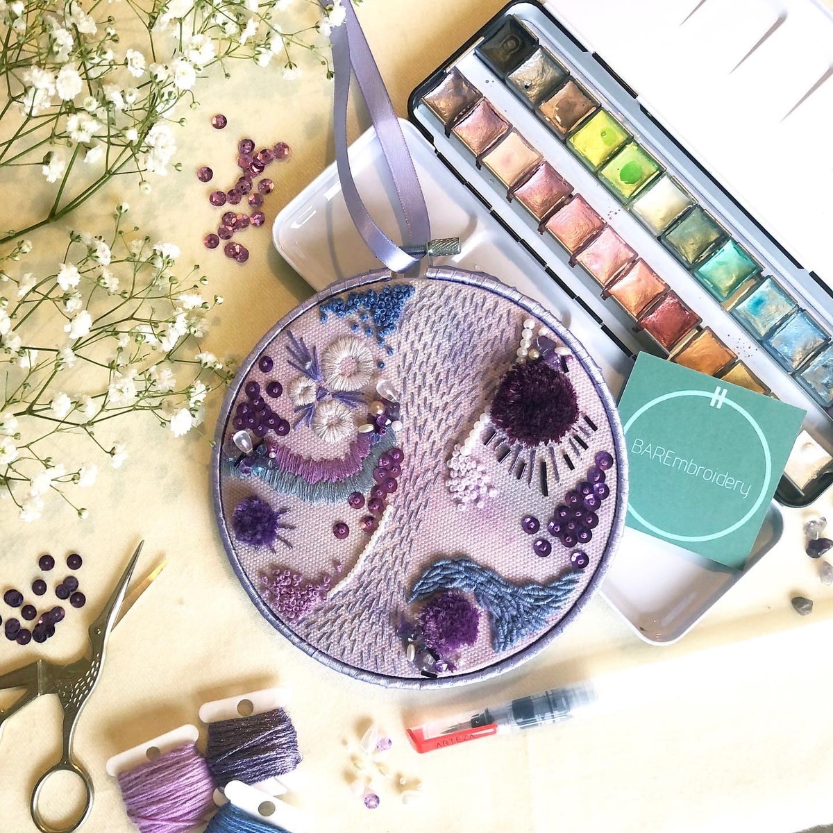 Beth Rhodes - Hand Embroidery | School of Stitched Textiles