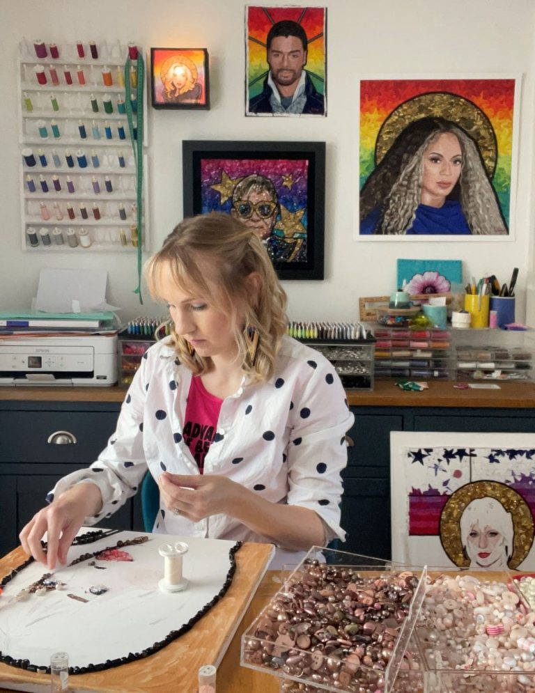 Sarah Gwyer: Textile Pop Art | School of Stitched Textiles