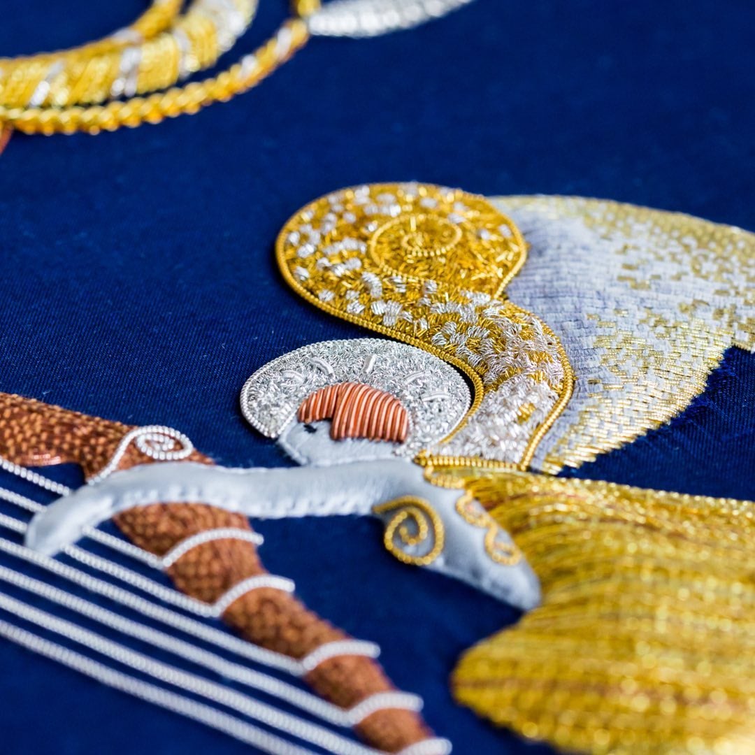 Goldwork Embroidery: A Beginner's Guide | School of Stitched Textiles