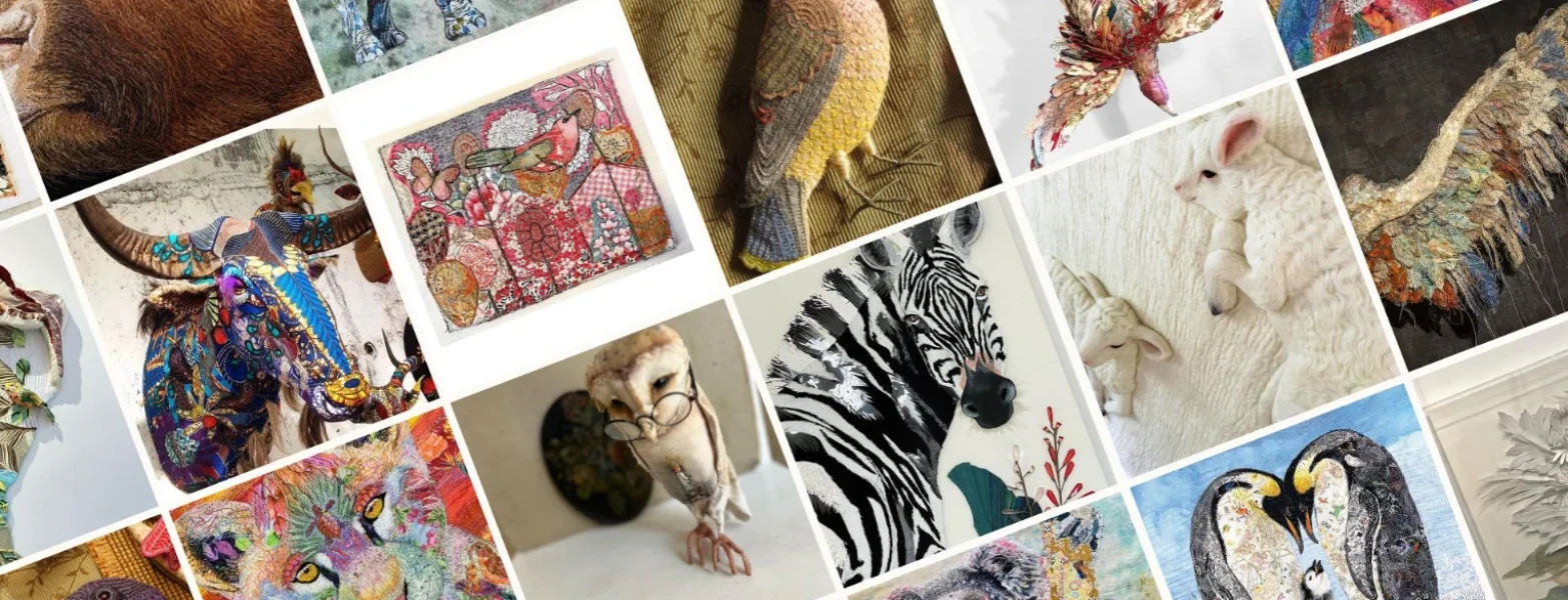 10 Textile Artists Inspired by Animals | School of Stitched Textiles