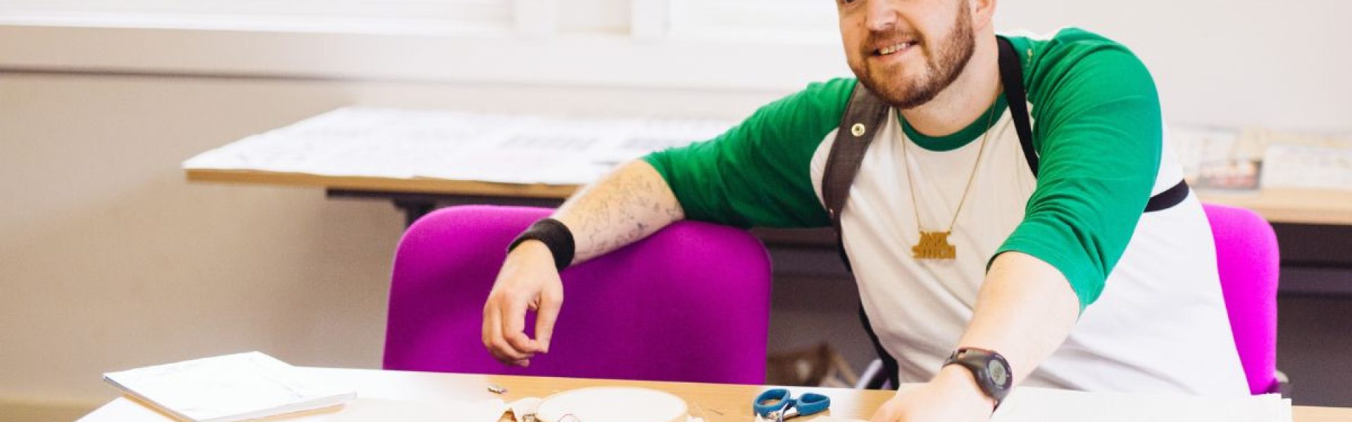 Textile Talk with Jamie Chalmers (Mr X Stitch) | School of Stitched ...